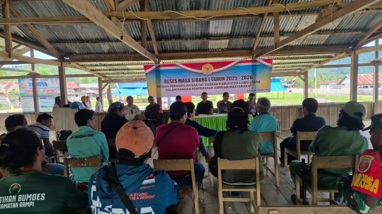 DPRD Luwu Utara Gelar Reses di Rampi, Serap Aspirasi Masyarakat ...
